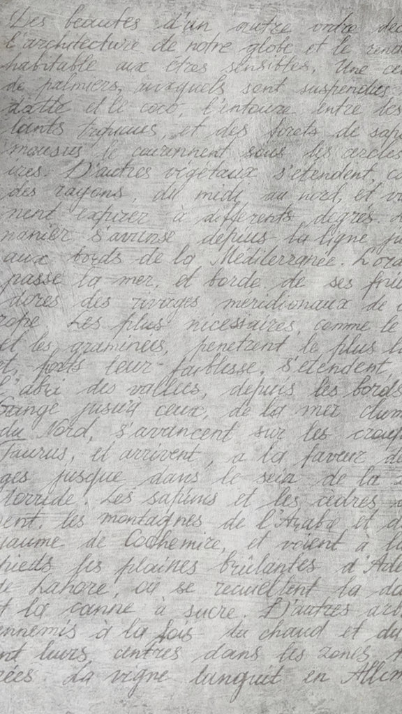 'Vintage Script' Rustic Script Decoupage Paper – Dare To Be Vintage